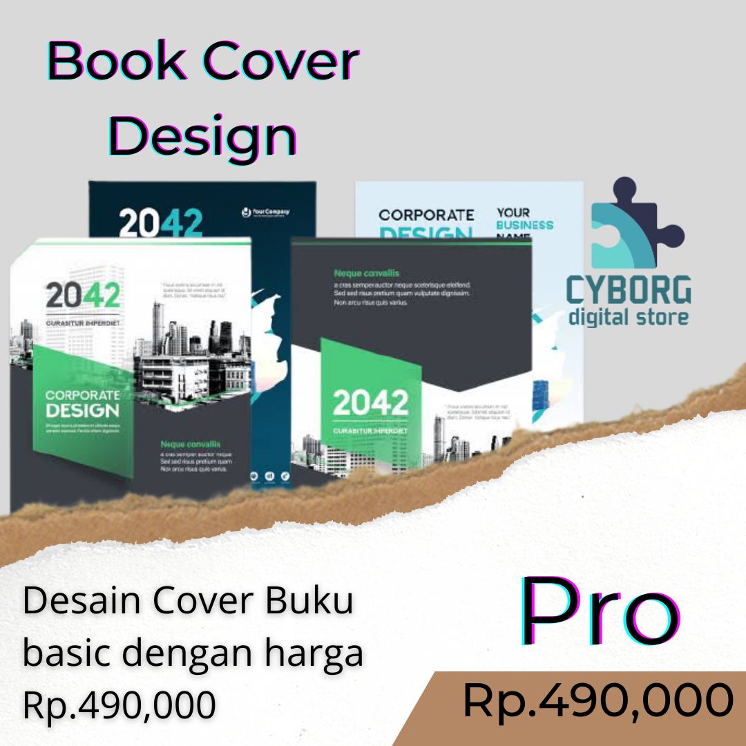 Book Cover Design | Desain Cover Buku-CYBORG digital store