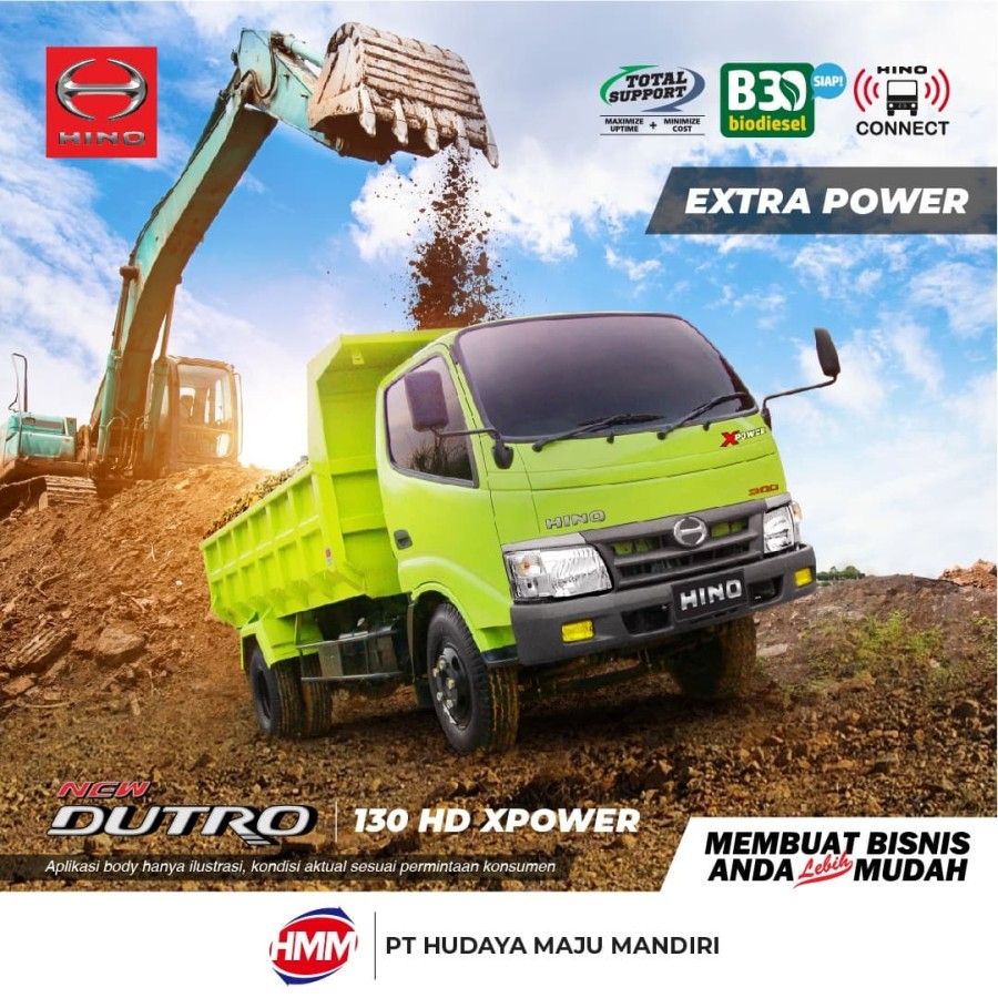 HINO Truk Dutro 130 HD X-POWER-AFTER SALES HMM